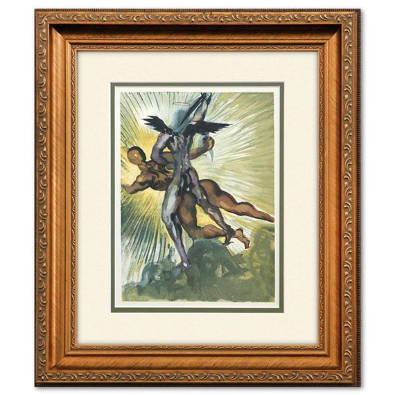 Salvador Dalí | Salvador Dali- Original Color Woodcut on B.F.K. Rives ...