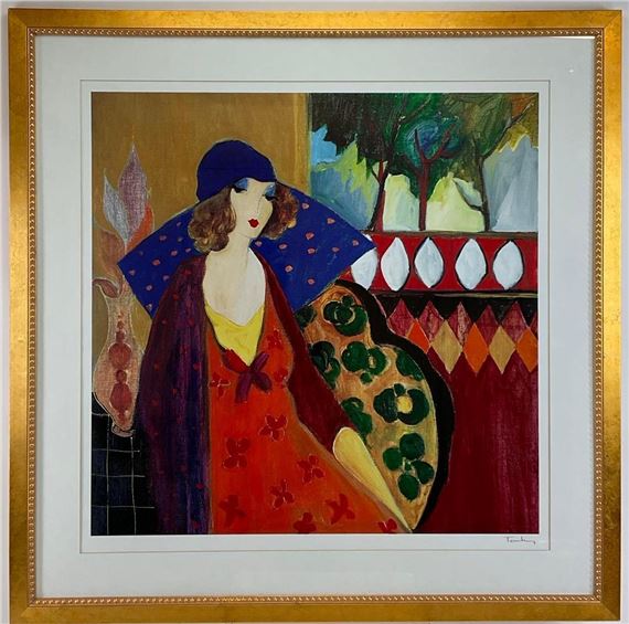 Itzchak Tarkay | printed signature | MutualArt