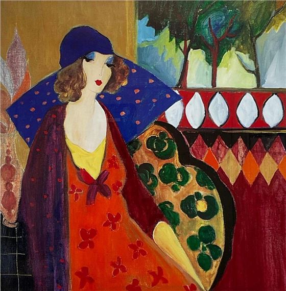 Itzchak Tarkay | printed signature | MutualArt