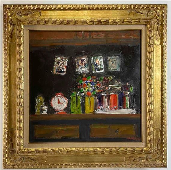 Alain Mathiot | Impressionist still life | MutualArt