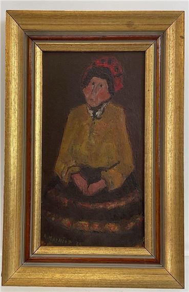 Alain Mathiot | Modernist portrait | MutualArt