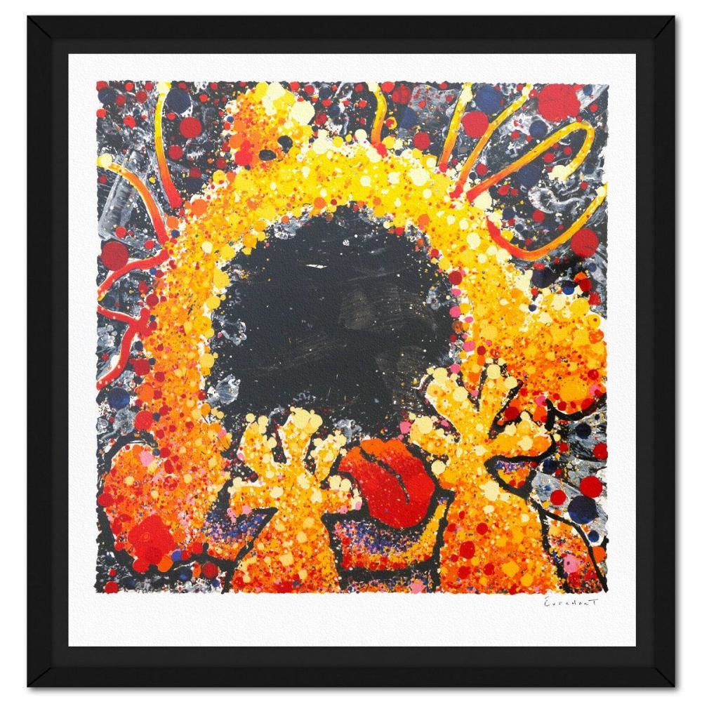 Tom Everhart | Tom Everhart- Hand Pulled Original Lithograph Black ...