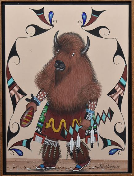 Eldred Sanchez | ZUNI PAINTING (ELDRED SANCHEZ (2009) | MutualArt