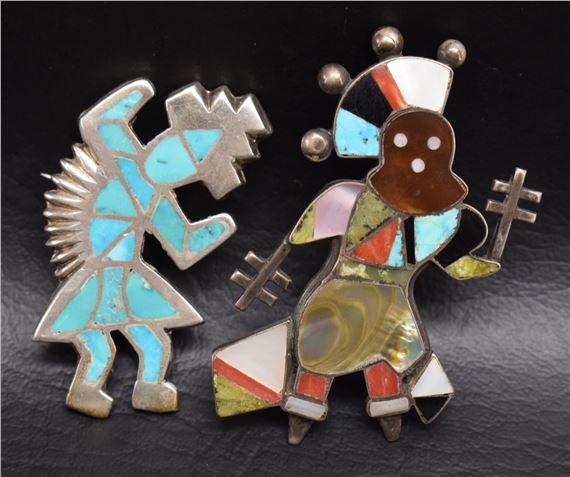 Jewelry | ZUNI PINS (1970) | MutualArt