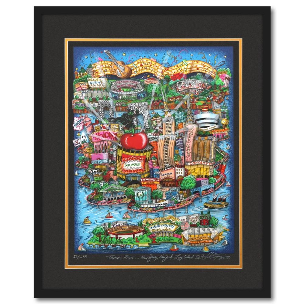 Charles Fazzino | Charles Fazzino- 3D Construction Silkscreen Serigraph ...