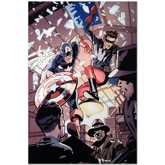 Chris Samnee | Marvel Comics Captain America and Bucky #621 Numbered ...
