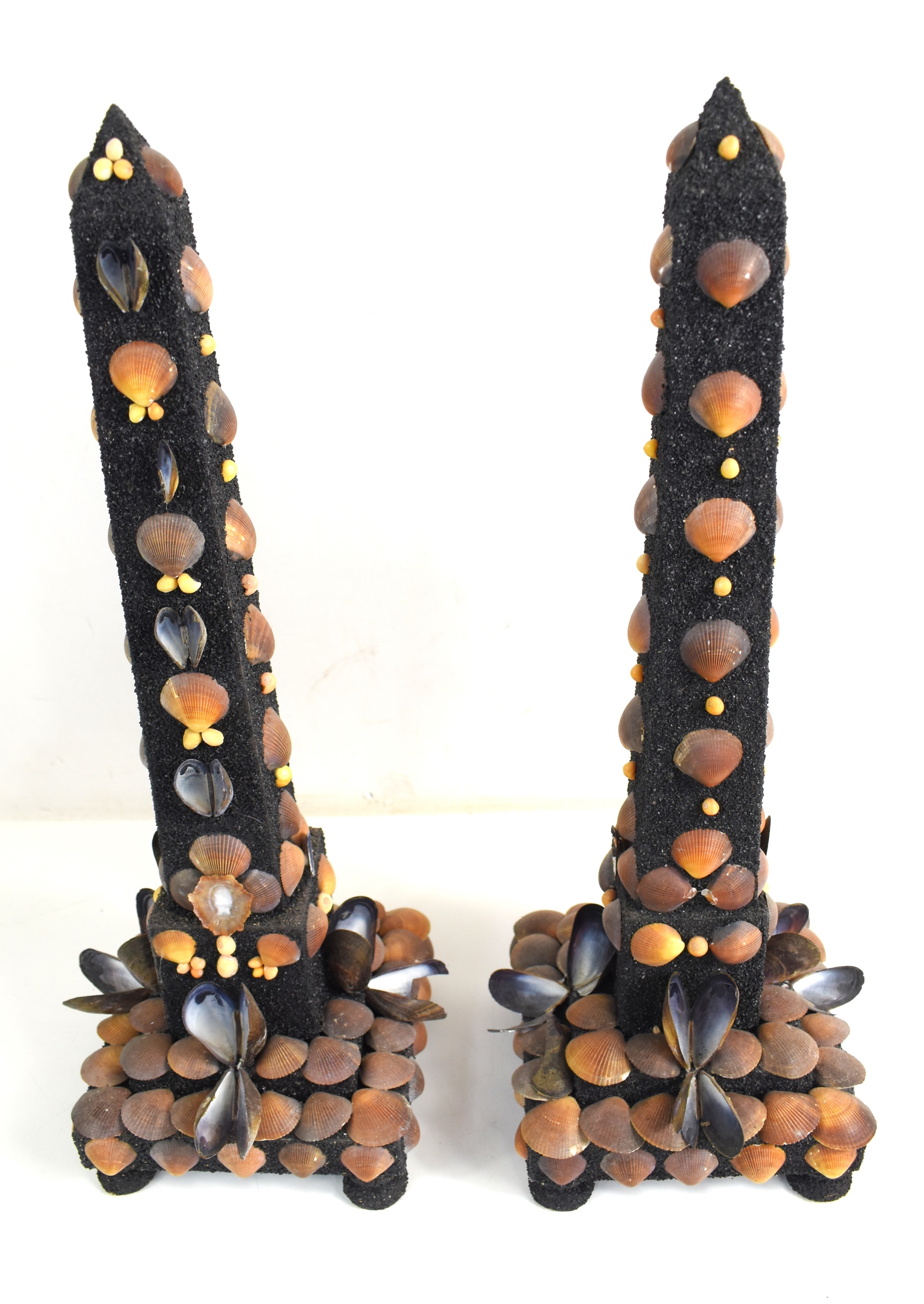 Tess Morley | Shellwork obelisks (20th Century) | MutualArt