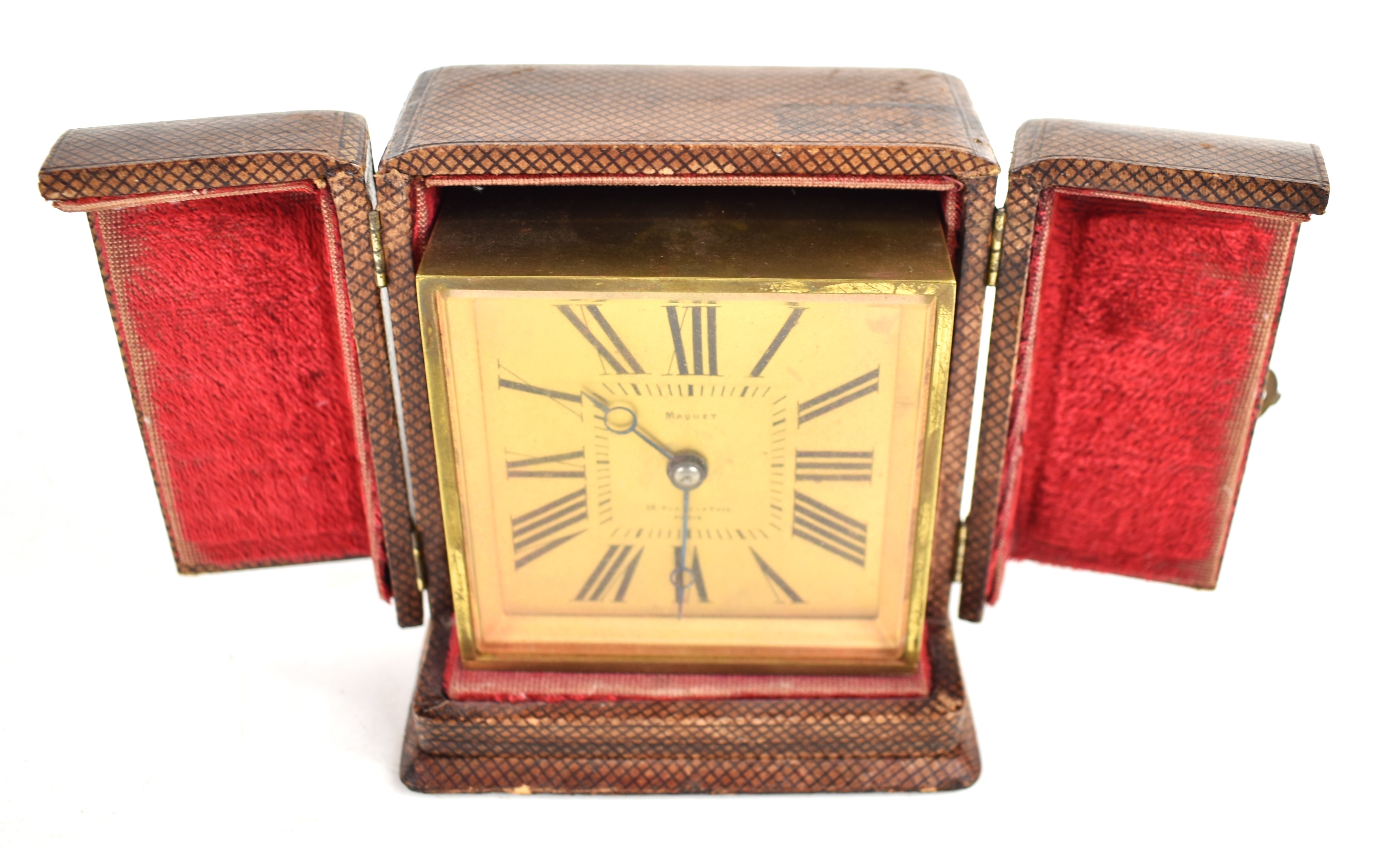 Roman School, 18th Century | A French travelling brass clock | MutualArt