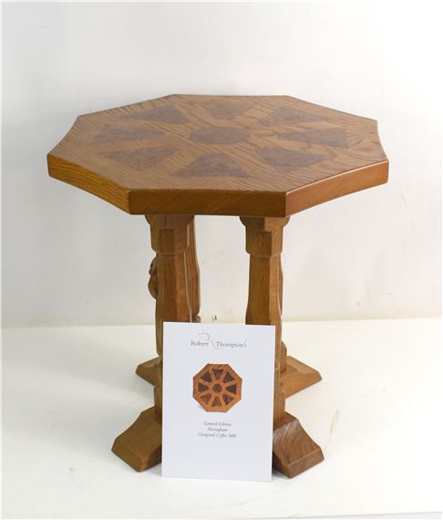 Robert Thompson | Hovingham Estate English and Burr Oak Octagonal ...