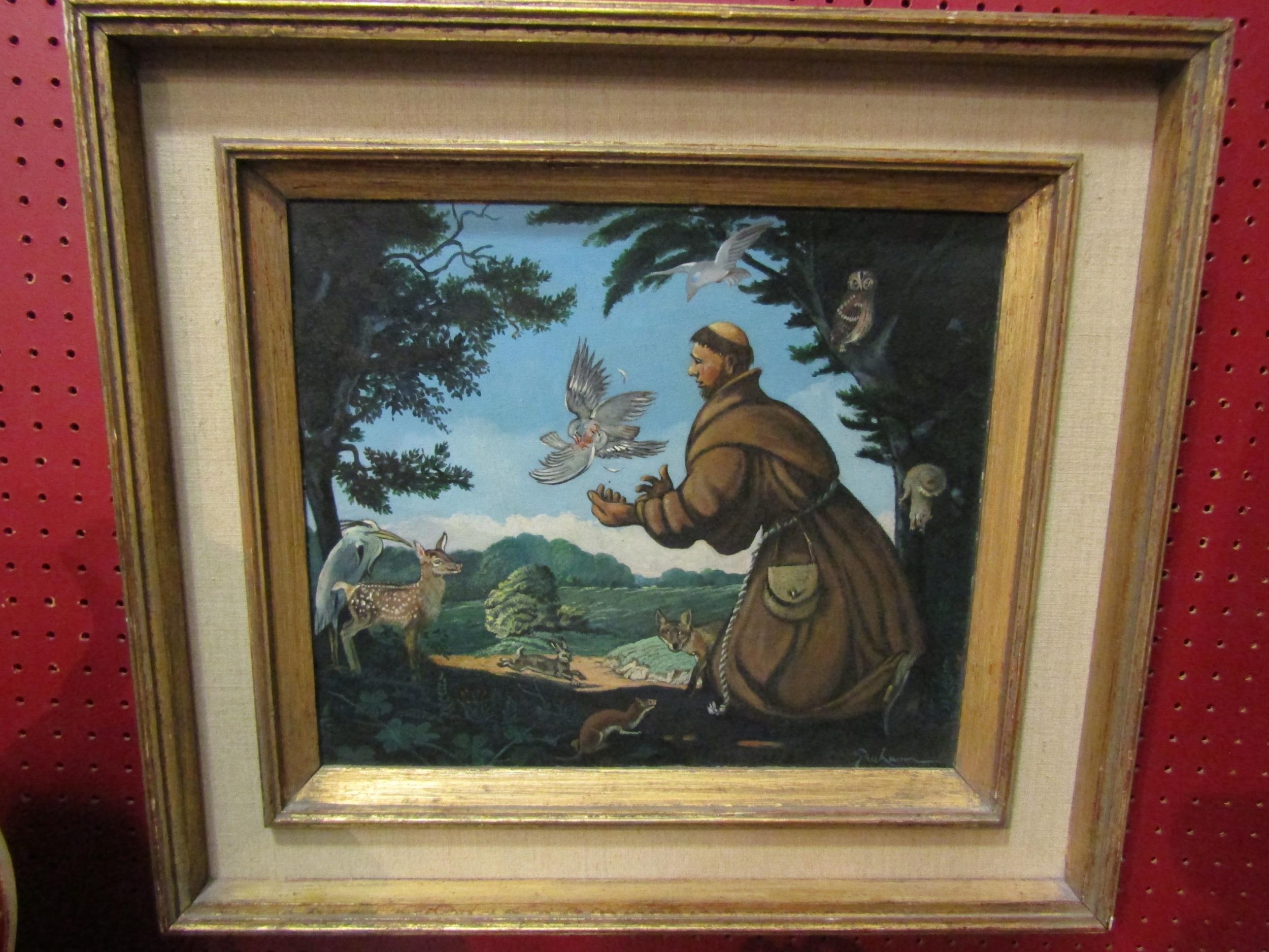 Kenneth Graham | Saint Francis of Assisi and the Birds | MutualArt