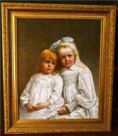 Alice Hambidge | Portrait of Angel & Mary 1904 (1904) | MutualArt