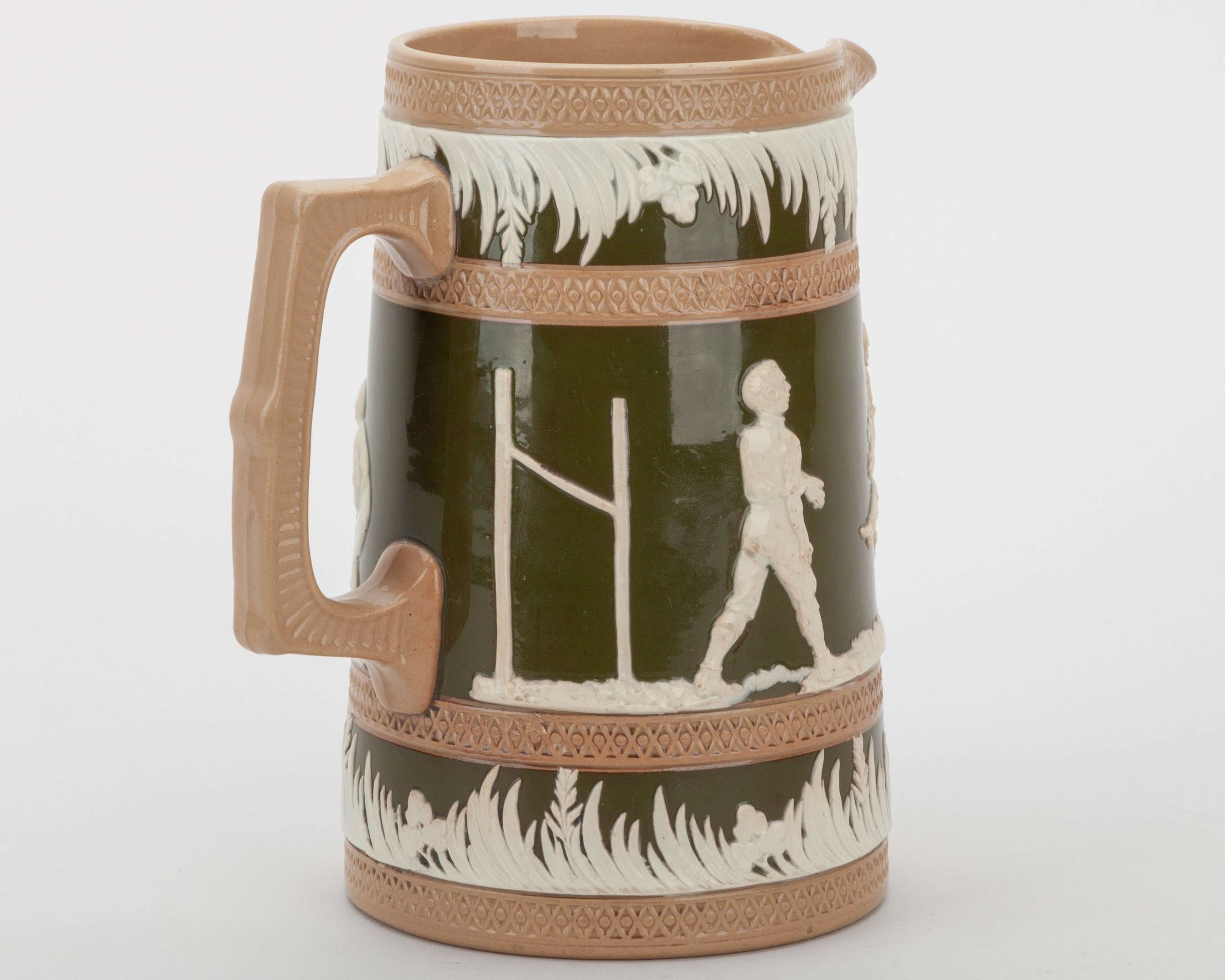 Copeland | A large Copeland late Spode stoneware jug, decorated with ...