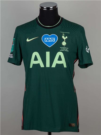 Harry Kane | Harry Kane green No.10 Tottenham Hotspur short-sleeved ...