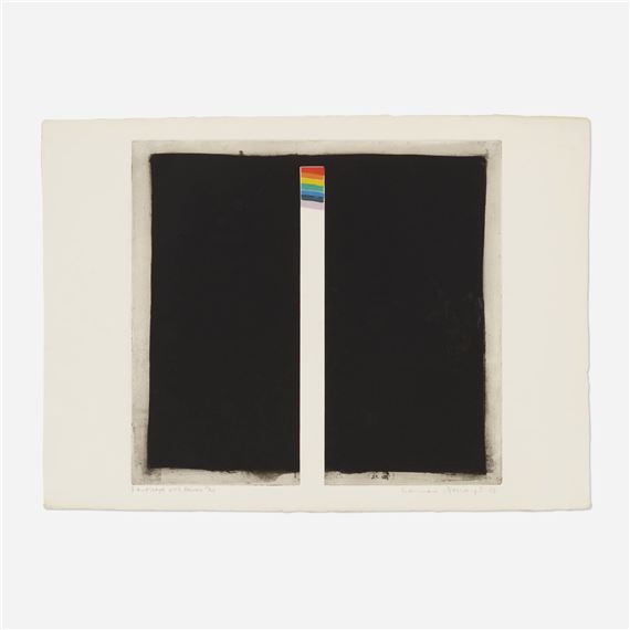 Norman Ackroyd | Landscape with Rainbows (1968) | MutualArt