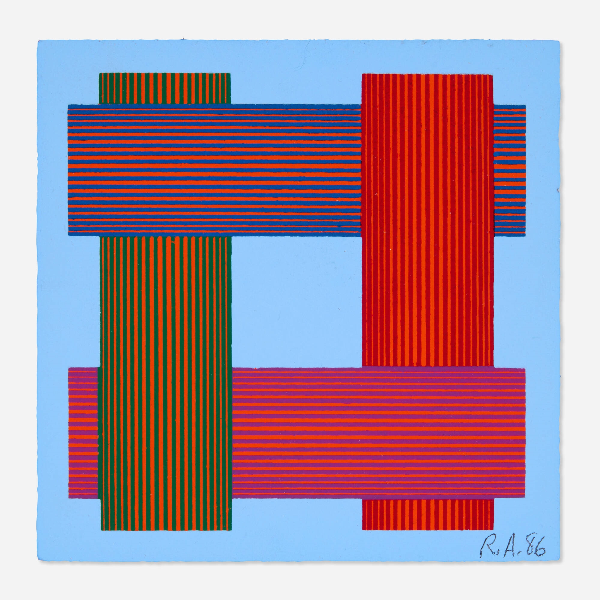 Richard Joseph Anuszkiewicz | Annual Edition (1986) | MutualArt
