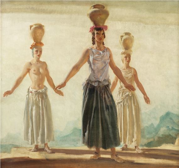 William Russell Flint | Toil at dawn | MutualArt