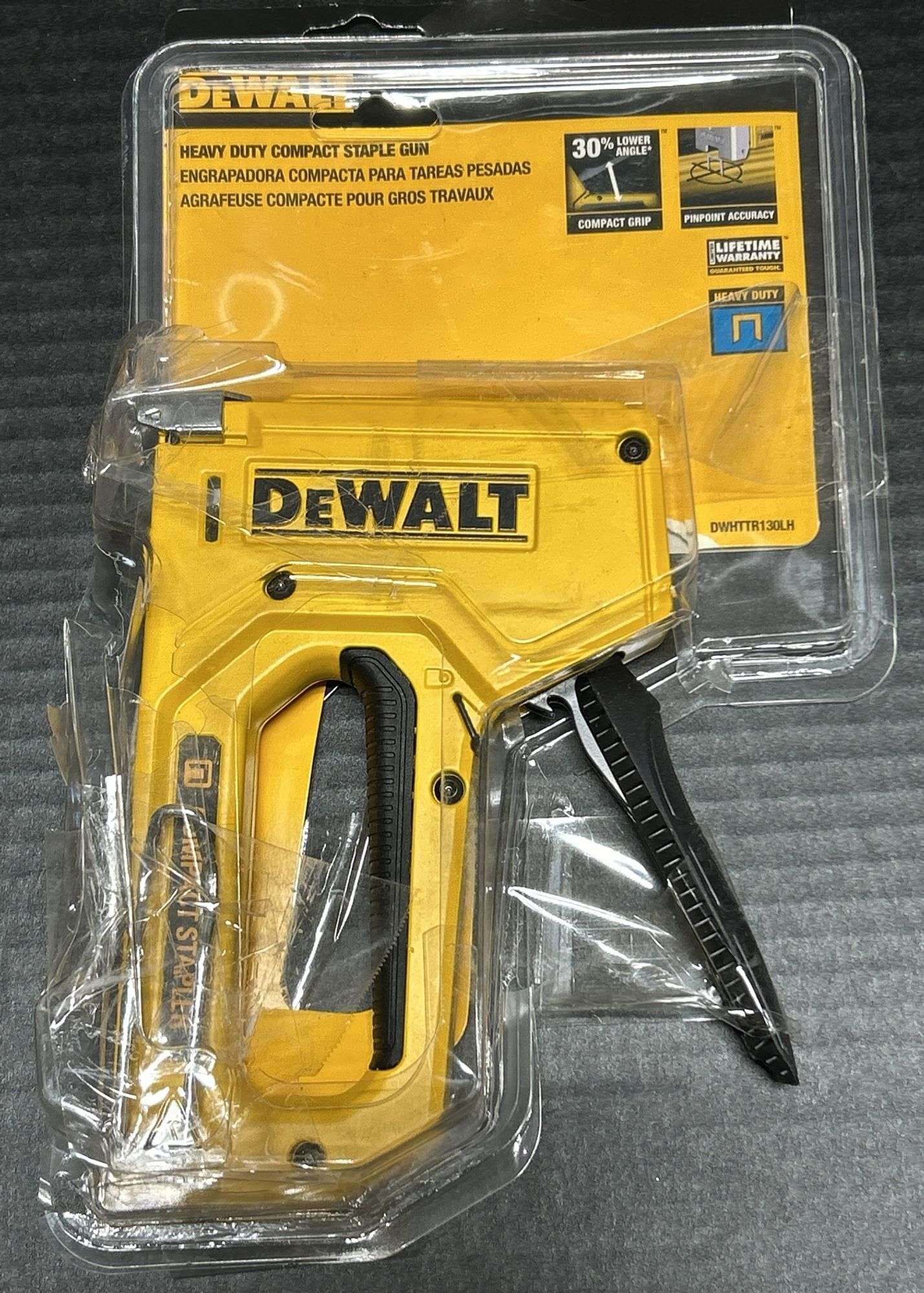 Stock | EZ) DeWalt Heavy-Duty Compact Staple Gun | MutualArt