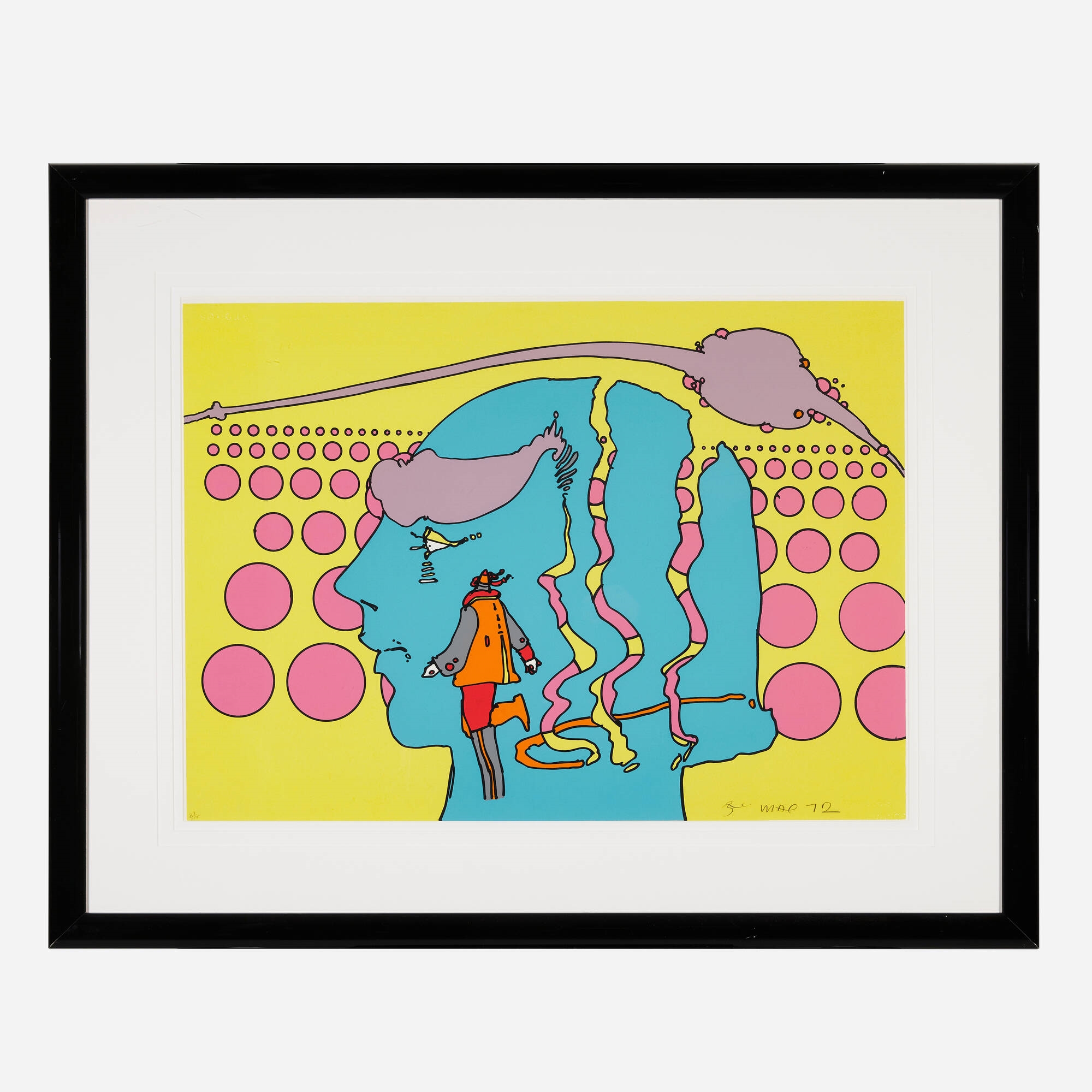 Peter Baum | Peter Max (1971) | MutualArt