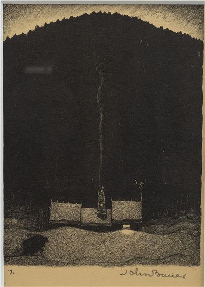 John Bauer | Julafton | MutualArt