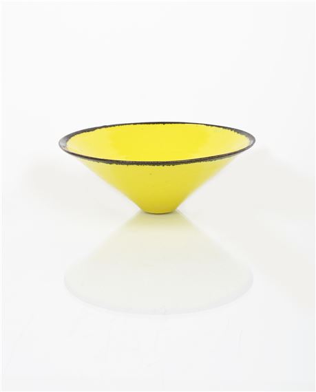 Emmanuel Cooper | Conical bowl | MutualArt