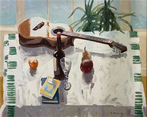 Simon Macleod | Still Life With Guitar | MutualArt