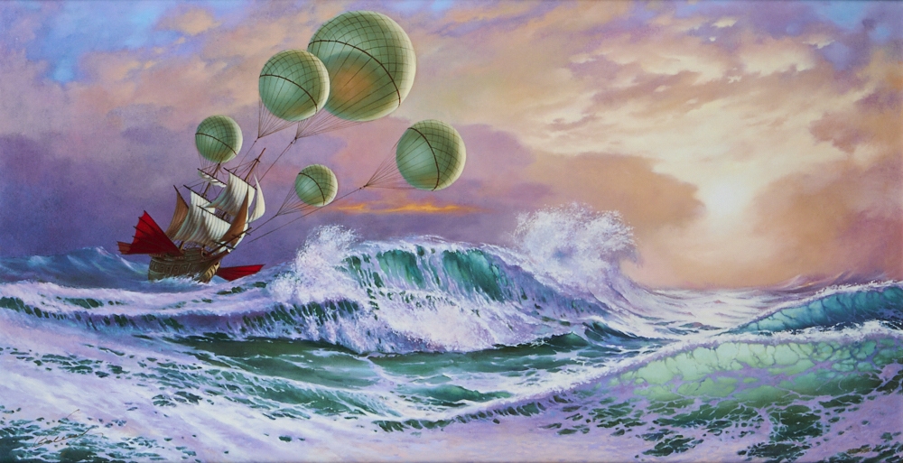 Michael Cheval | Flying Dutchman (2016) | MutualArt
