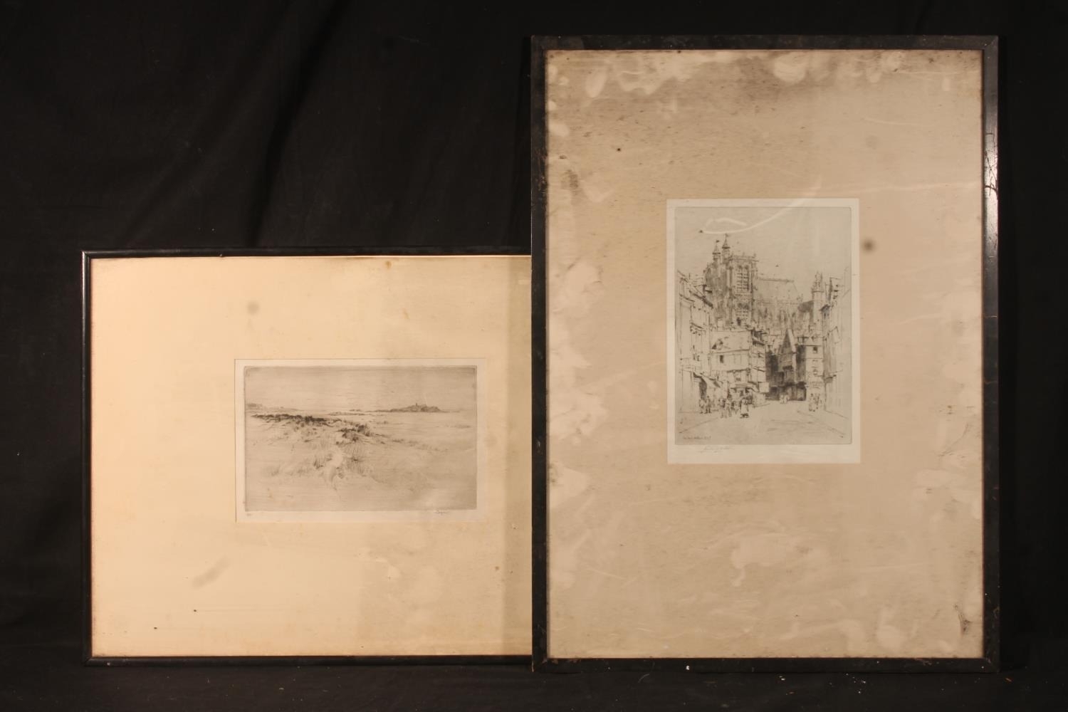 Charles John Watson | French street scene (1905) | MutualArt