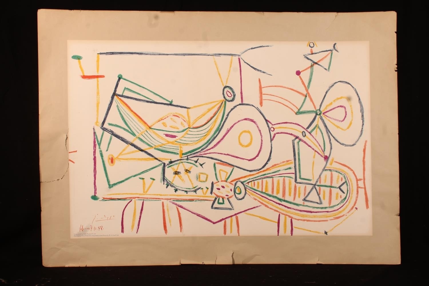 Pablo Picasso | Lithograph print (1881) | MutualArt