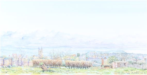Les Matthews | View across Clevedon from Dial Hill (94) | MutualArt