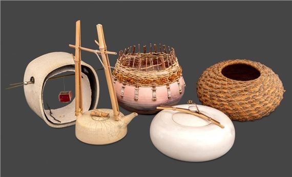 Dina Angel-Wing | Dina Angel-Wing, Etc. Pottery and Pine Vessels, 5 ...