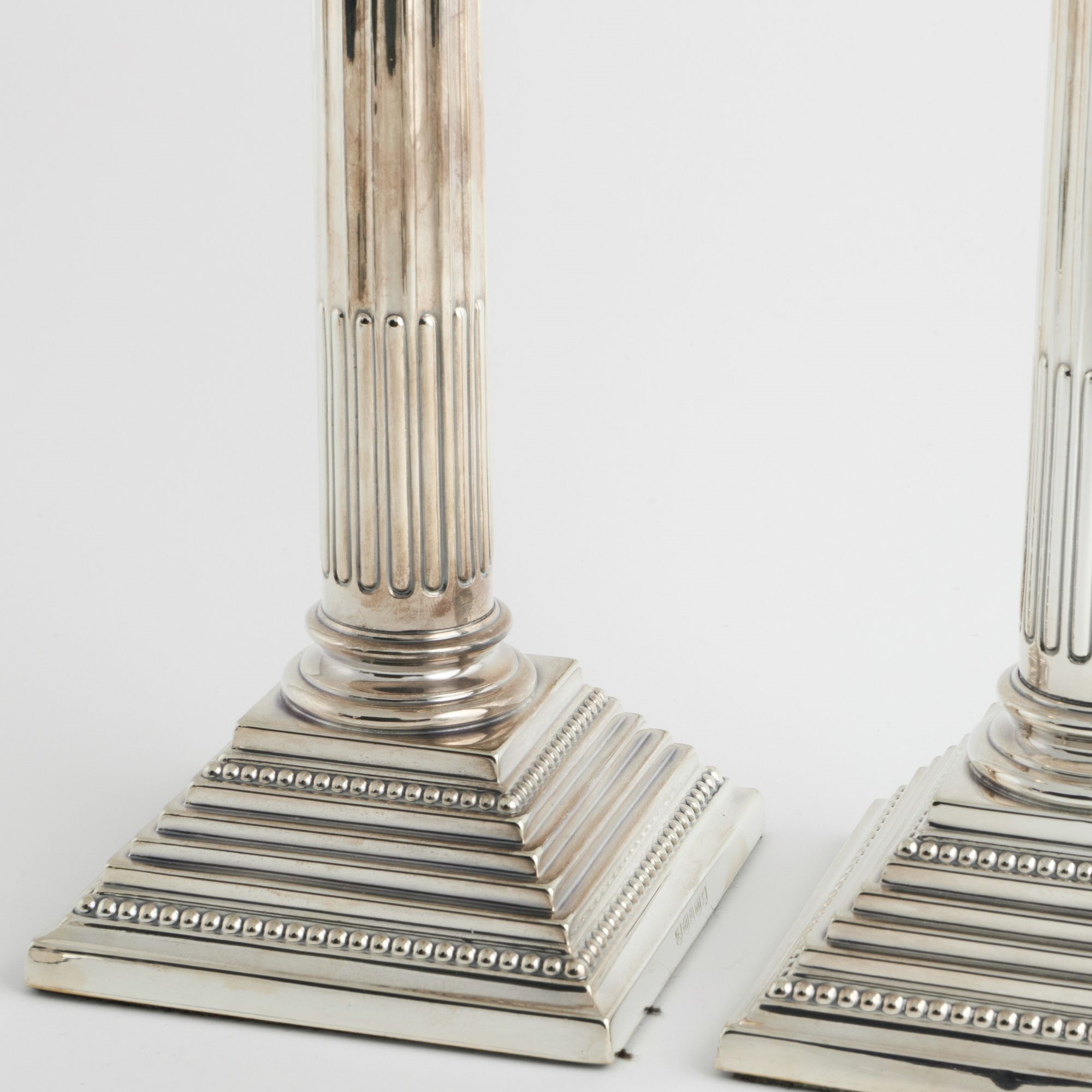 Edward | Pair of Edward VII Silver Candlesticks (1899) | MutualArt