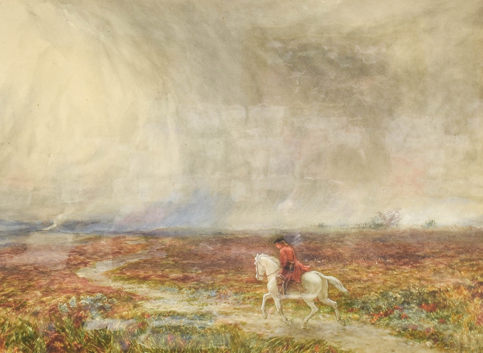 Robert Carrick | The Dispatch in Old Times (1883) | MutualArt