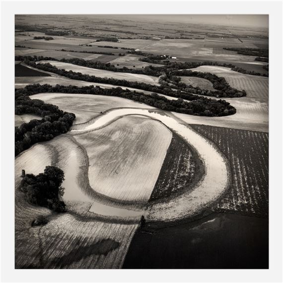 Terry Evans | Solomon River Oxbow, 1990 (1990) | MutualArt