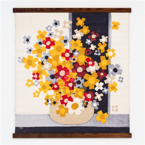 Robert Bushong | Floral tapestry | MutualArt