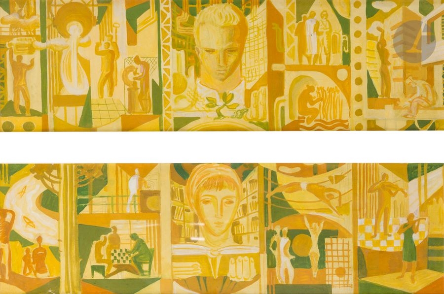 Boris Aleksandrovich Talberg | Fresco murals | MutualArt