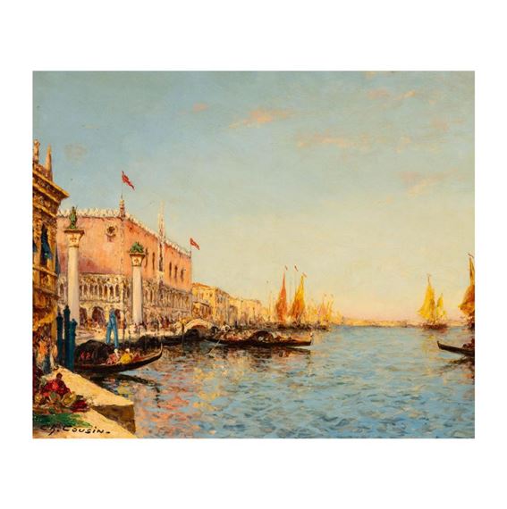 Charles-Louis-Auguste‏ Cousin | Palais des Doges, Venise | MutualArt