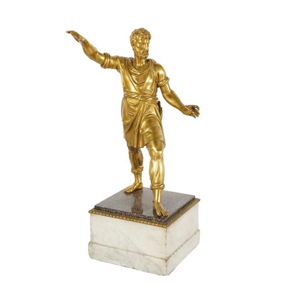 Jewelry | A 19th Century Gilt Bronze Figure (19th Century) | MutualArt