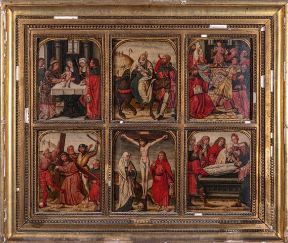 Flemish School, 16th Century | The Circumcision; The Flight into Egypt; Christ and the Doctors ...