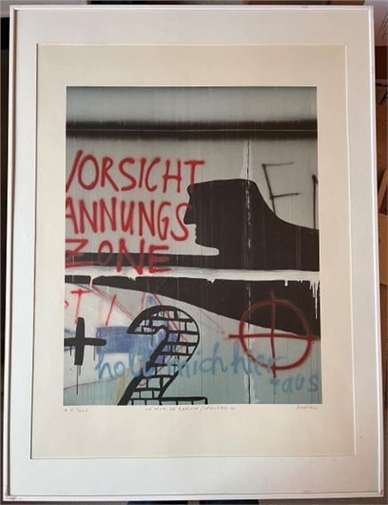 Peter Klasen | Le mur de Berlin / Spectre | MutualArt