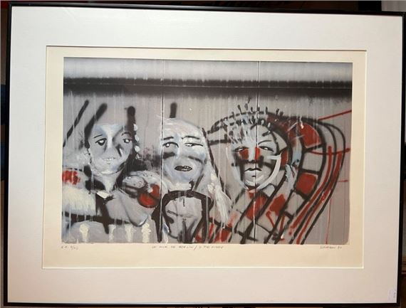 Peter Klasen | Le mur de Berlin / (90) | MutualArt