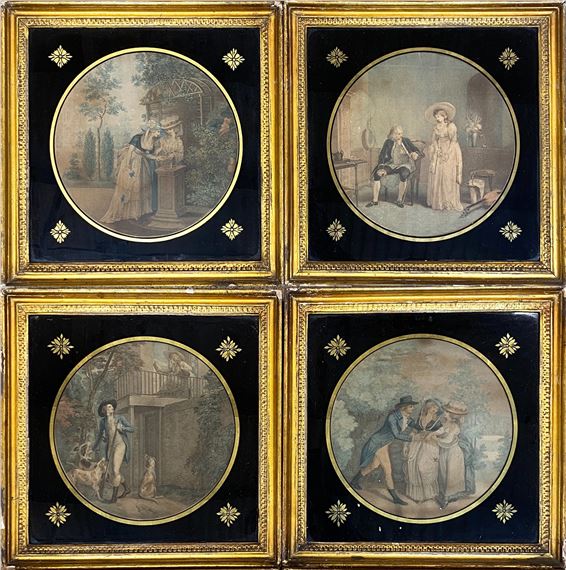 Thomas Stothard | four stipple engravings depicting the story of ...