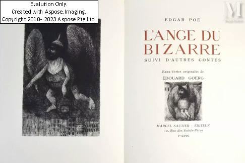 Edouard Joseph Goerg | L'Ange du bizarre, (1947) | MutualArt