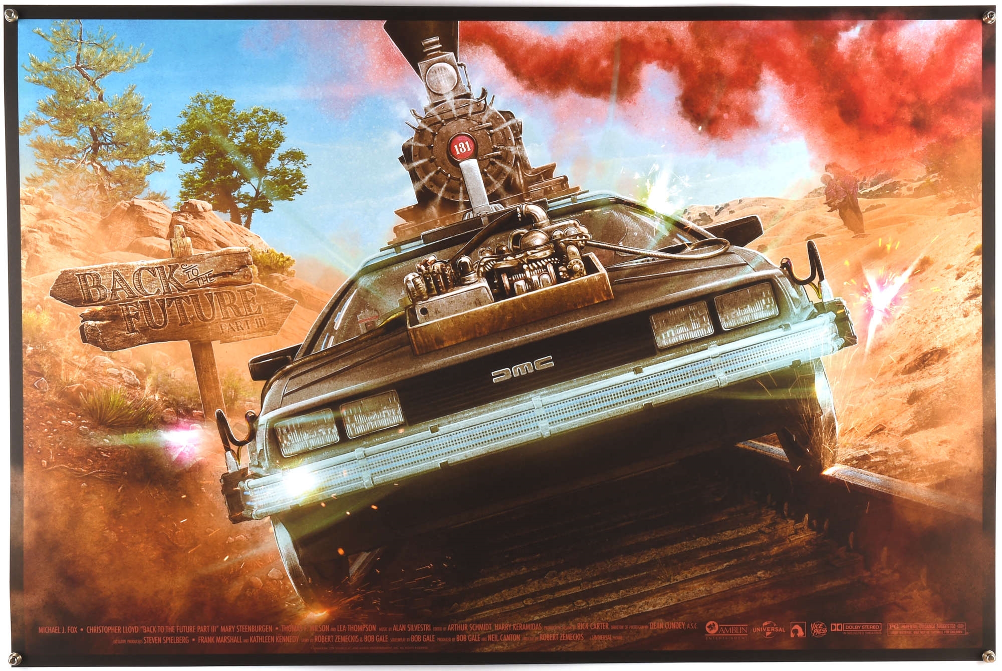 Kevin Wilson | Complete Set of Back to the Future Lithograph Prints for ...