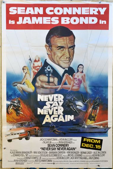 Rudy Obrero | James Bond Never Say Never Again (1983) | MutualArt