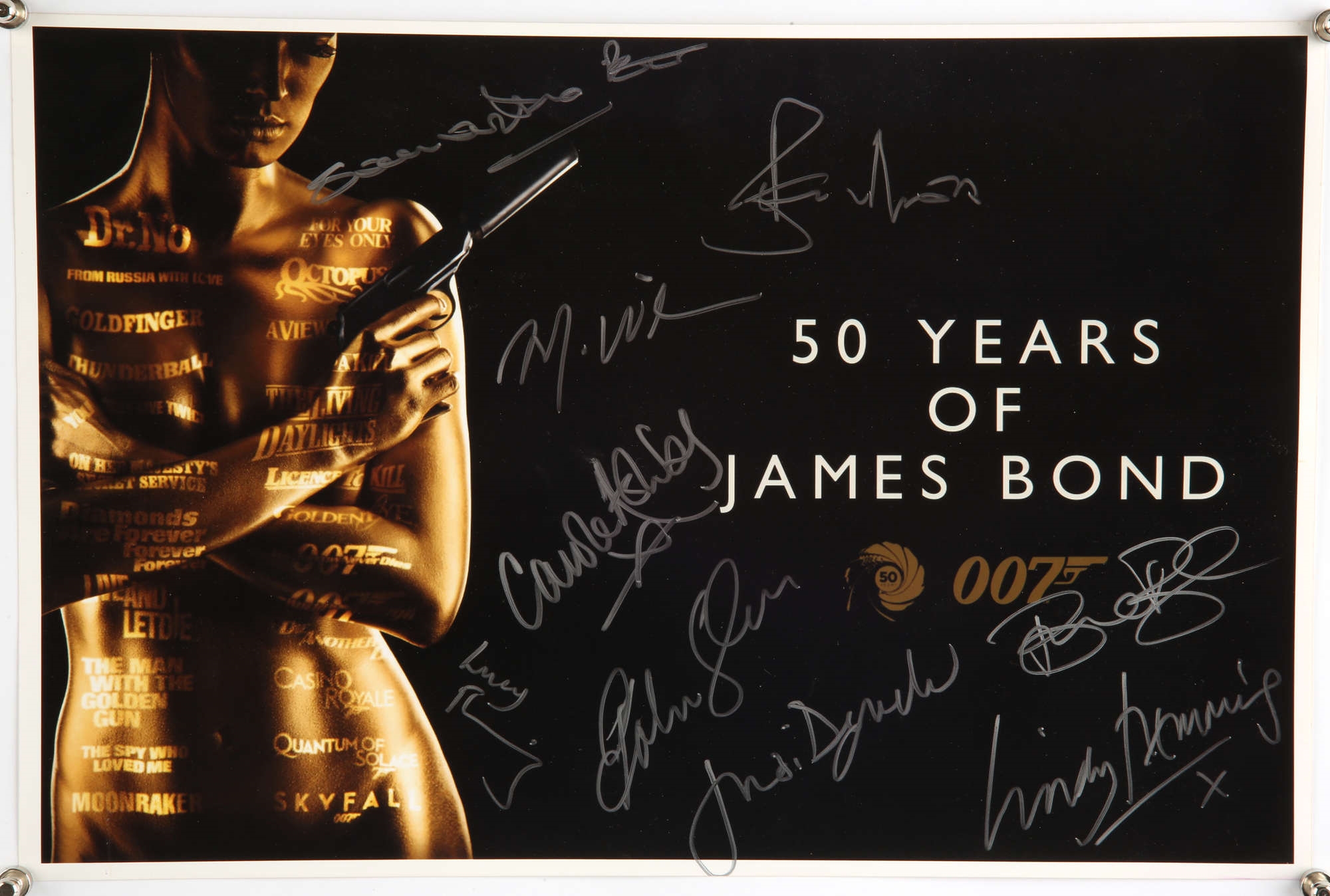 Michael Wilson | James Bond 007 Signed 50 Years of James Bond ...