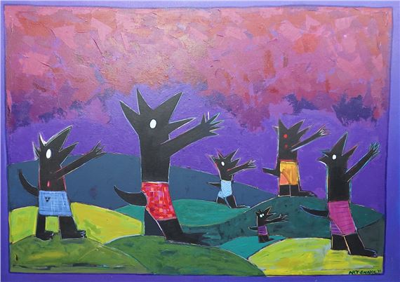 Rodney Hatfield | Raindogs (82) | MutualArt