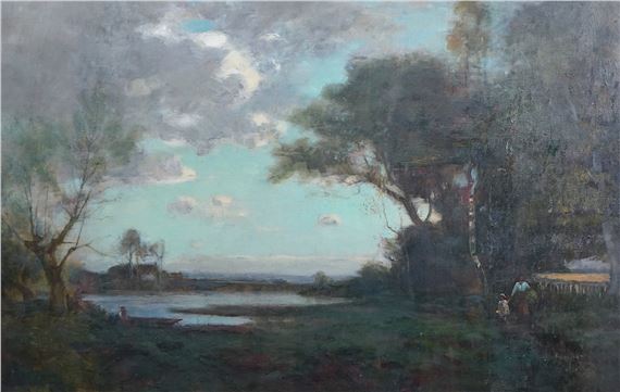 Edwin Sherwood Calvert | The Lake | MutualArt
