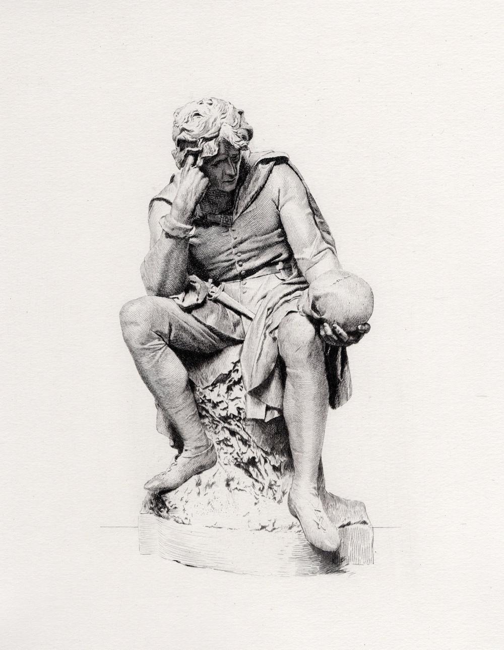 Lord Ronald Sutherland Gower | Lord Ronald Gower 1800s Historic Etching ...