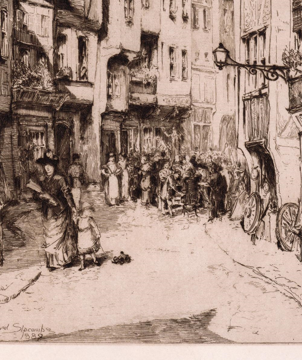 Edward Slocombe | Edward Slocombe La Rue Du Vicomte | MutualArt