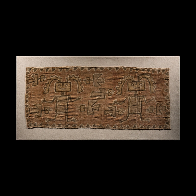 Chancay | Three Chancay Style Textile Fragments (20th Century) | MutualArt